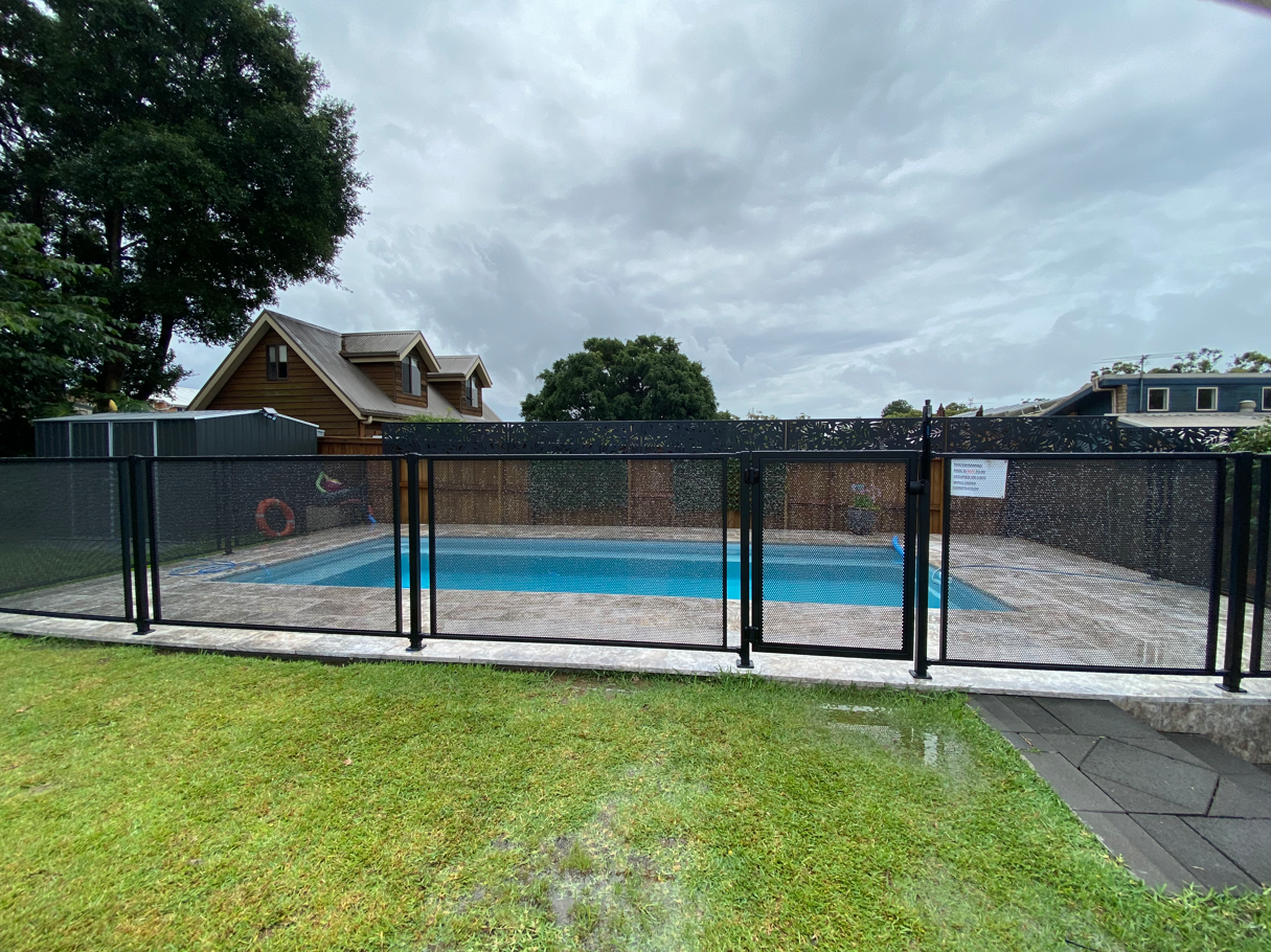 PolyPerf™ | Stylish Perforated Pool Fencing